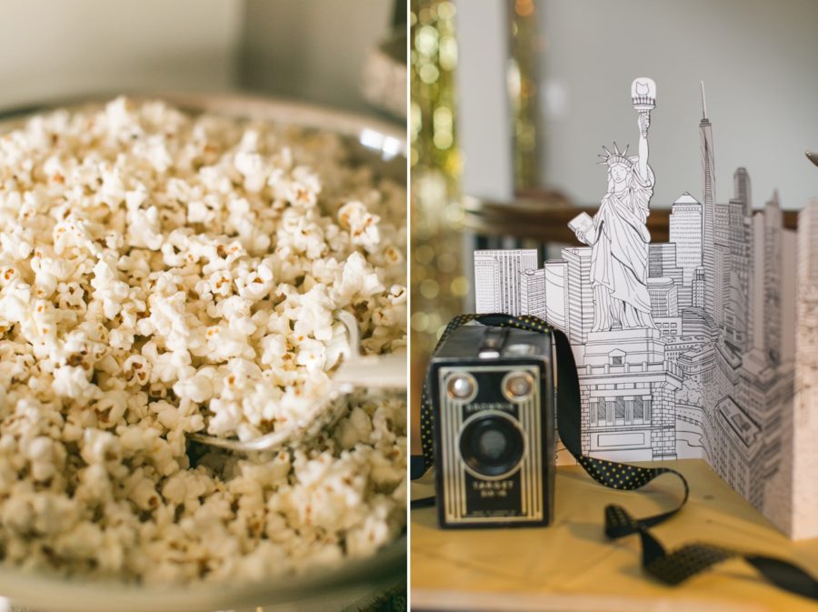 New York City themed birthday party