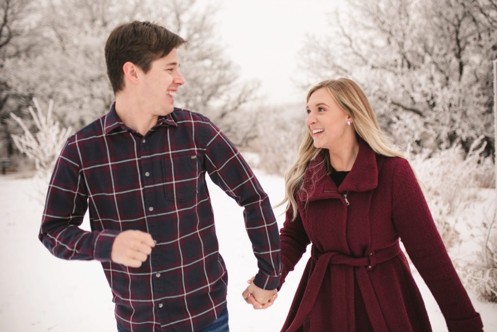 Frosty Winter Couples Session
