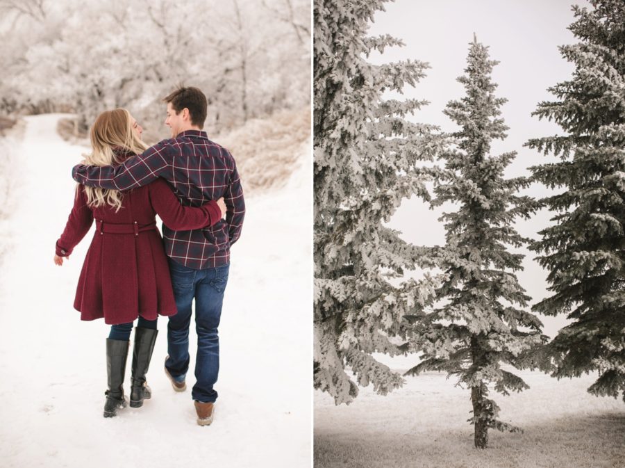 Frosty Winter Couples Session