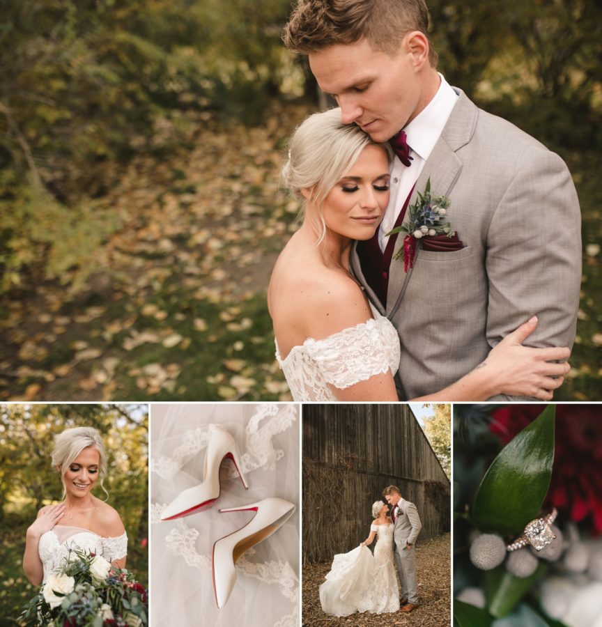 Beautiful Fall Wedding in Regina Saskatchewan